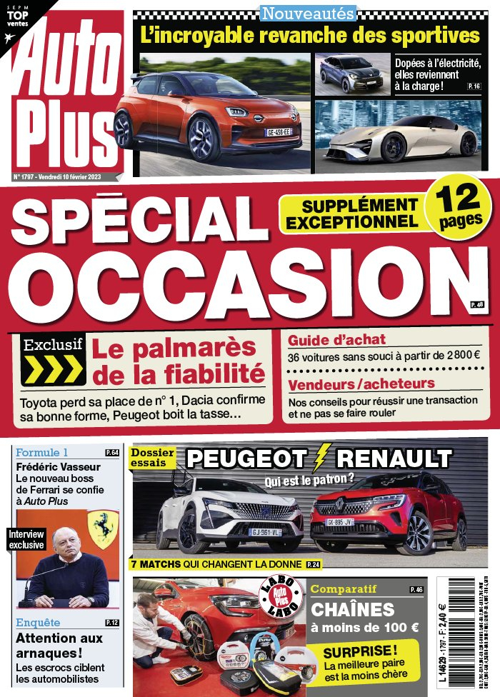 Auto Plus N°1797 | Kiosque Mag