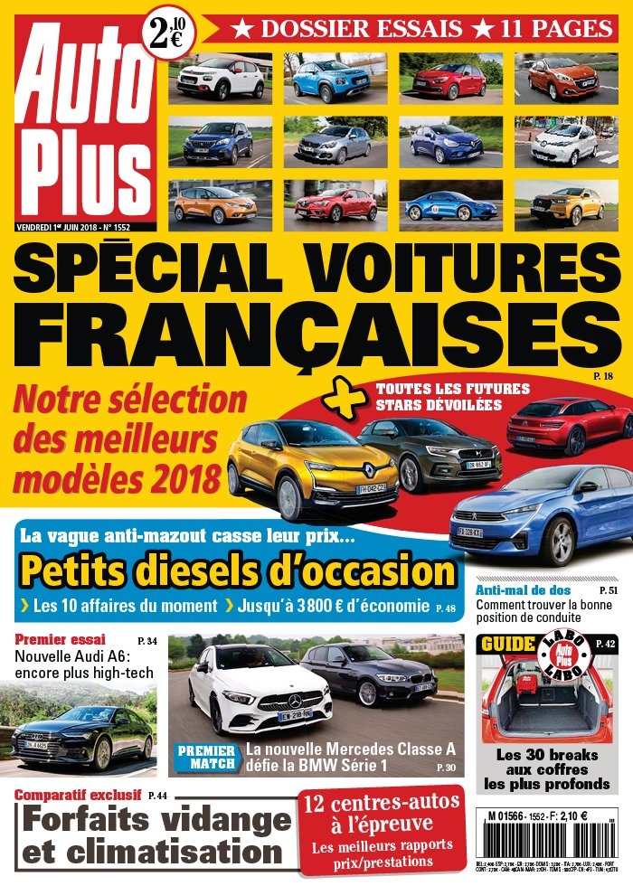 Auto Plus N°1552 | Kiosque Mag