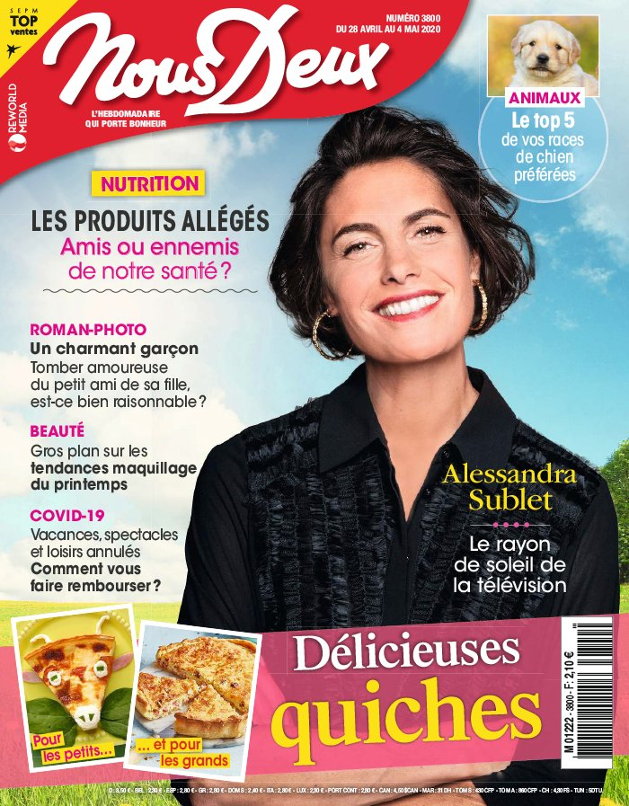 Nous Deux N°3800 | Kiosque Mag