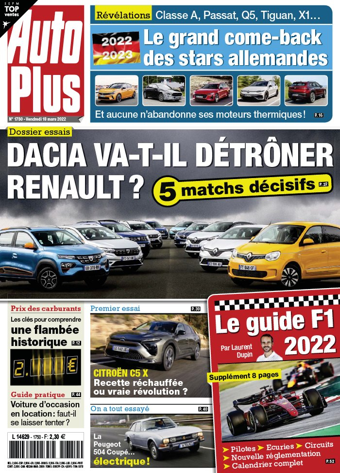 Auto Plus N°1750 | Kiosque Mag