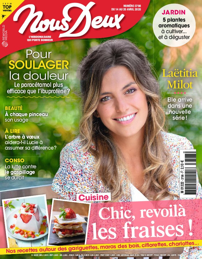 Nous Deux N°3798 | Kiosque Mag