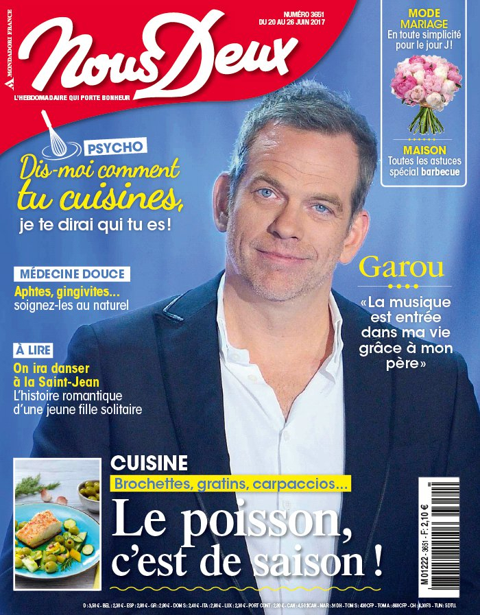 Nous Deux N°3651 | Kiosque Mag