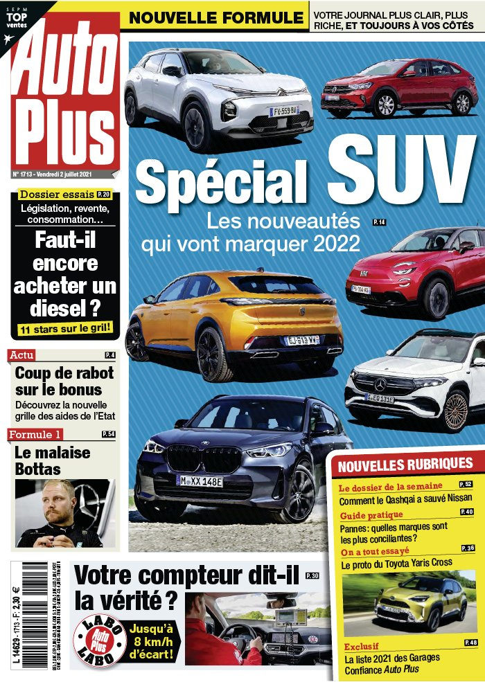 Auto Plus N°1713 | Kiosque Mag