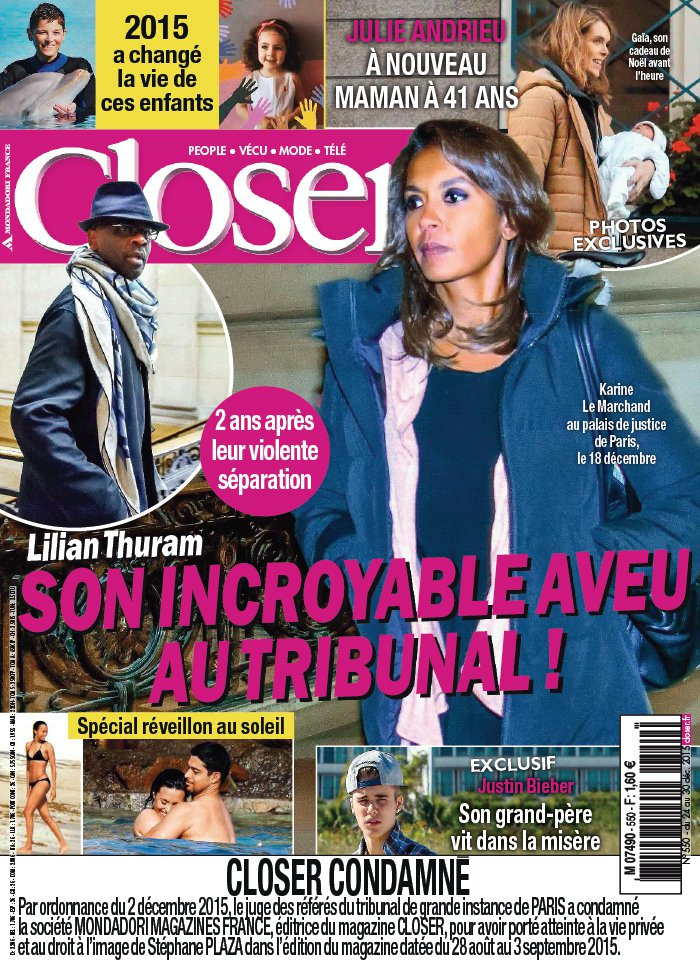 Closer N°550 | Kiosque Mag