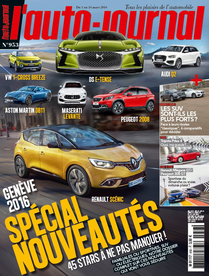 L'Auto-Journal N°953 | Kiosque Mag