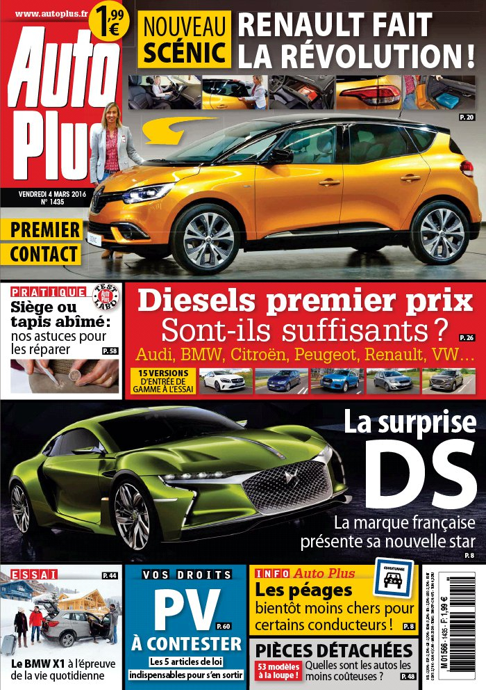 Auto Plus N°1435 | Kiosque Mag