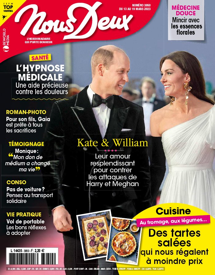 Nous Deux N°3950 | Kiosque Mag