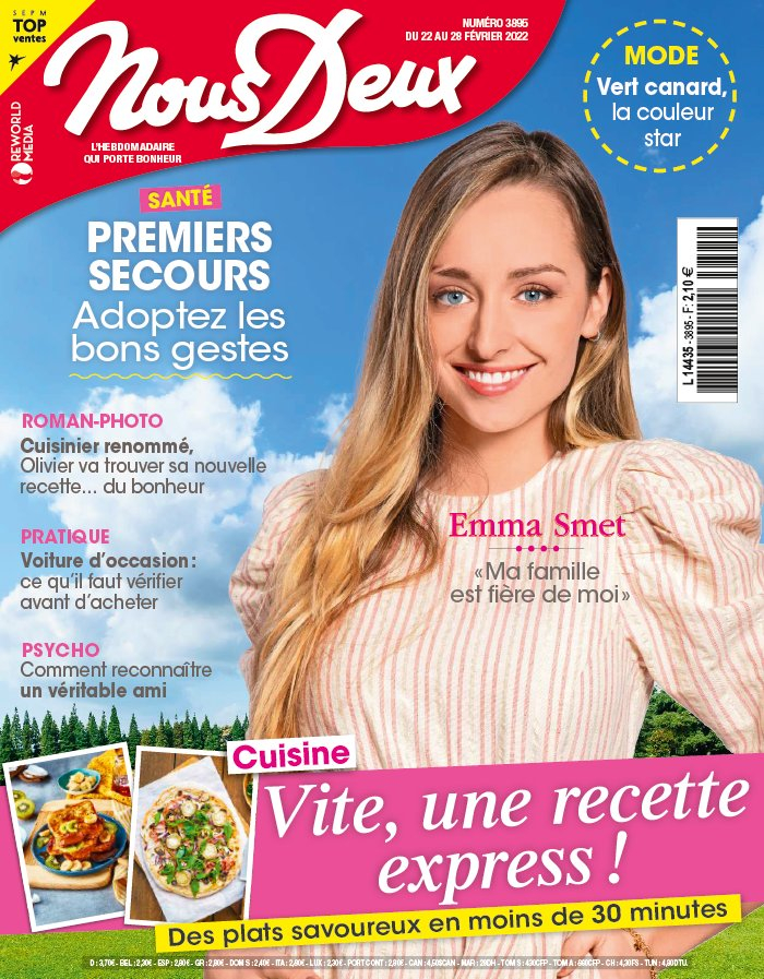 Nous Deux N°3895 | Kiosque Mag