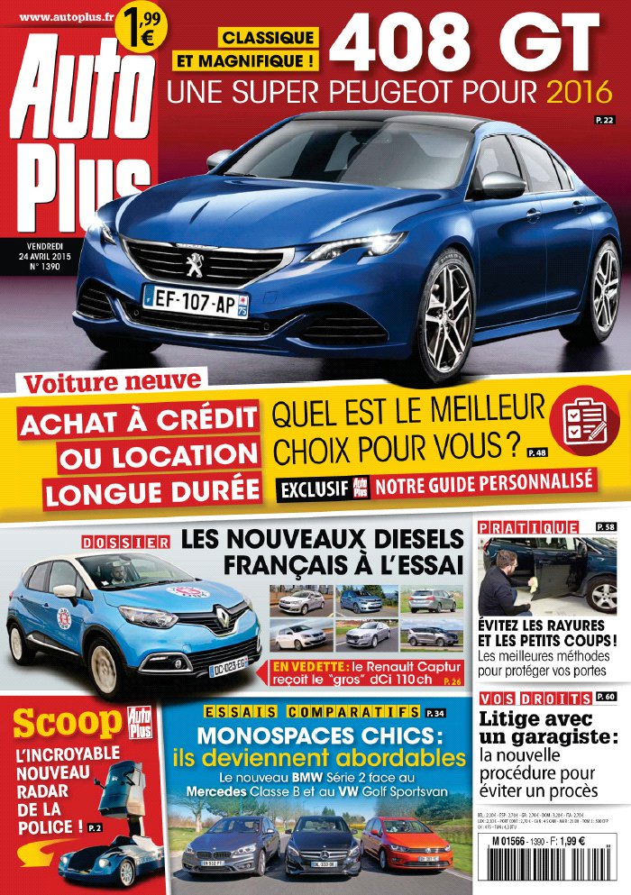 Auto Plus N°1390 | Kiosque Mag