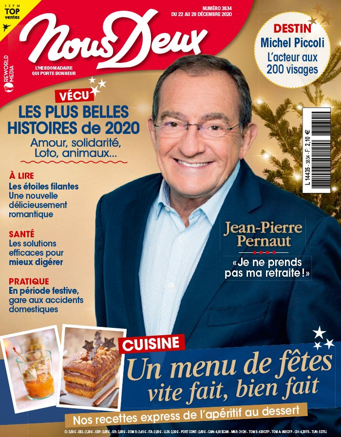 Nous Deux N°3834 | Kiosque Mag