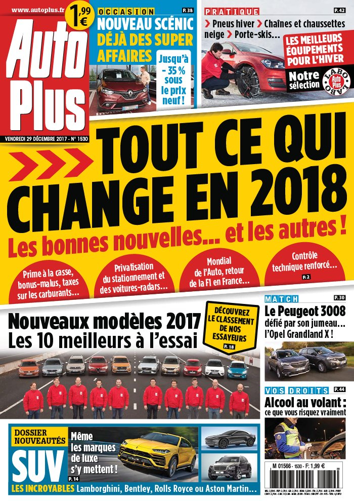 Auto Plus N°1530 | Kiosque Mag