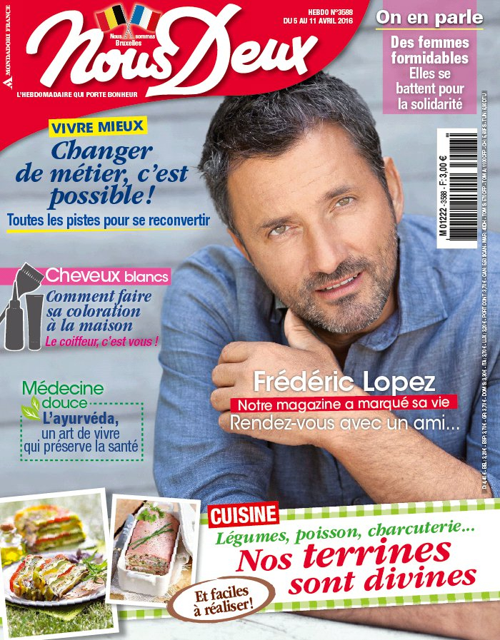 Nous Deux N°3588 | Kiosque Mag