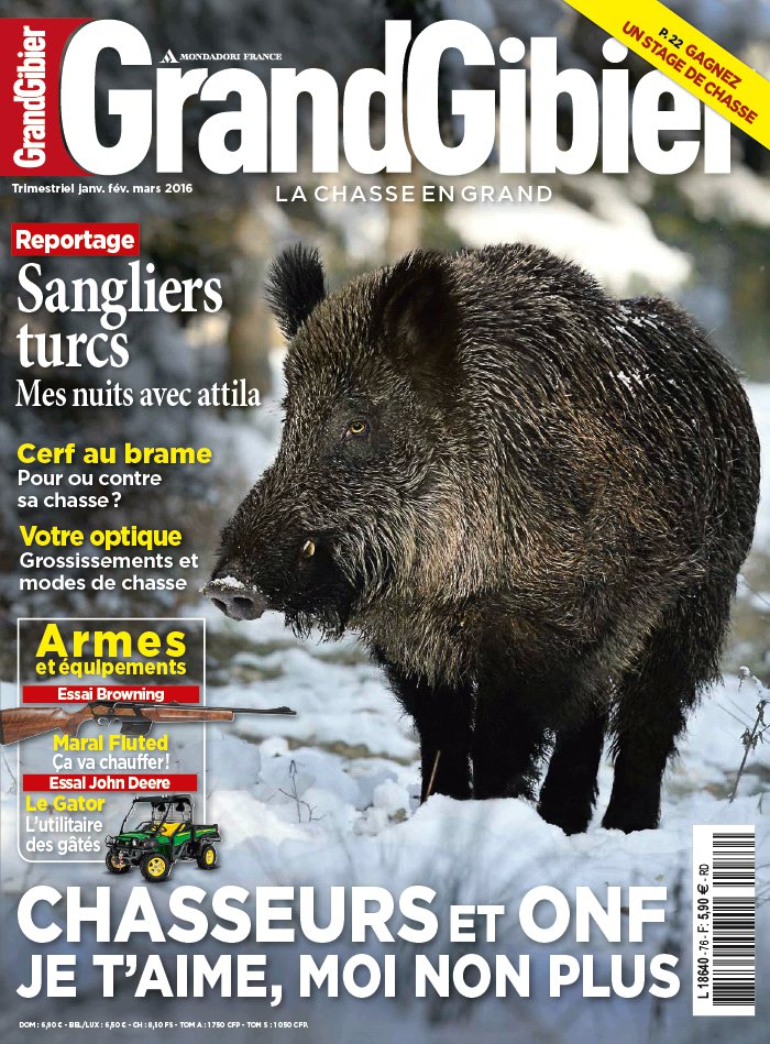 Grand Gibier N°76 | Kiosque Mag