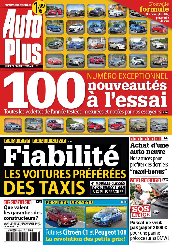 Auto Plus N°1311 | Kiosque Mag
