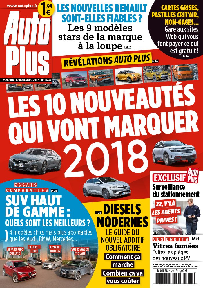 Auto Plus N°1523 | Kiosque Mag