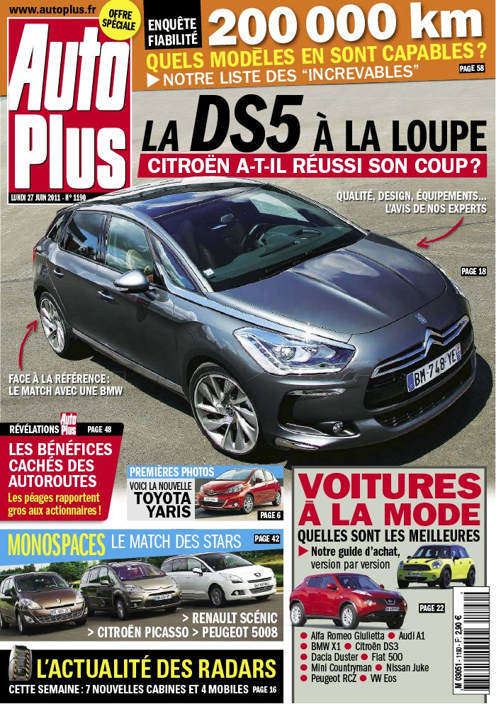 Auto Plus N°1190 | Kiosque Mag