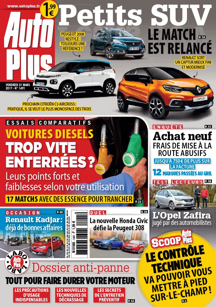 Auto Plus N°1491 | Kiosque Mag