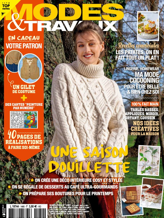 Modes & Travaux N°1480 | Kiosque Mag