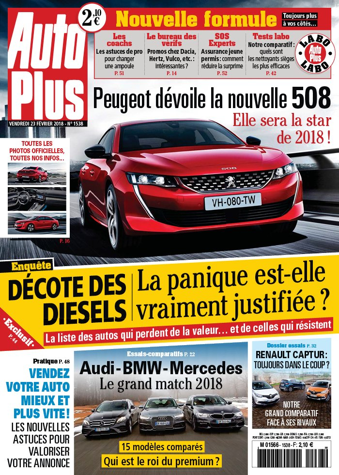 Auto Plus N°1538 | Kiosque Mag