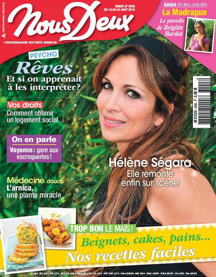 Nous Deux N°3555 | Kiosque Mag
