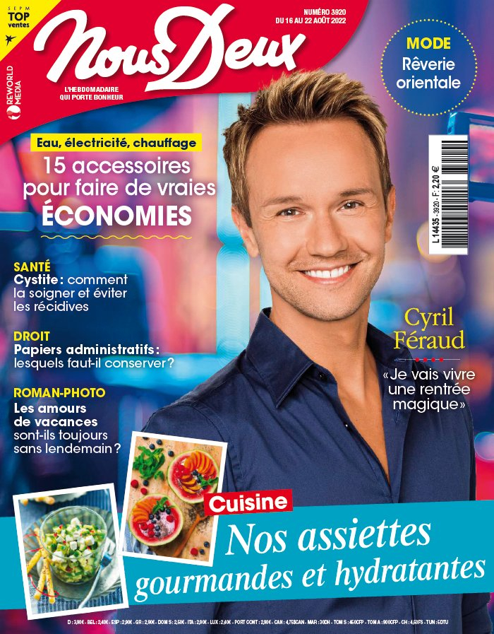 Nous Deux N°3920 | Kiosque Mag